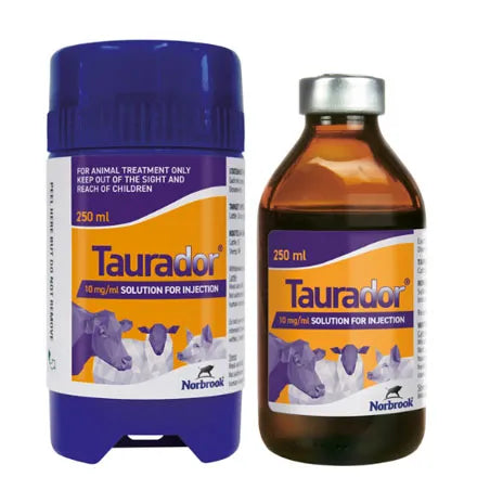 Taurador Injection 10mg/ml (Doramectin) – Country Farm Supplies